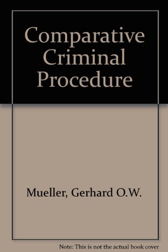 『Comparative Criminal Procedure』｜感想・レビュー - 読書メーター