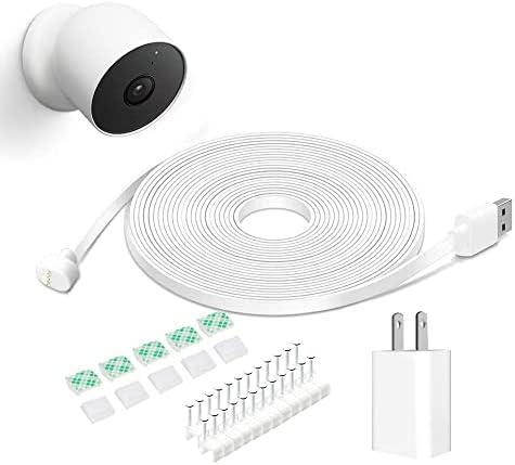 Amazon.com: Power Adapter for Google Nest Cam Outdoor or Indoor ...