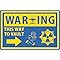 Amazon.com: Flinelife Fallout Shelter Sign, 8x12, Fallout Warning Sign ...