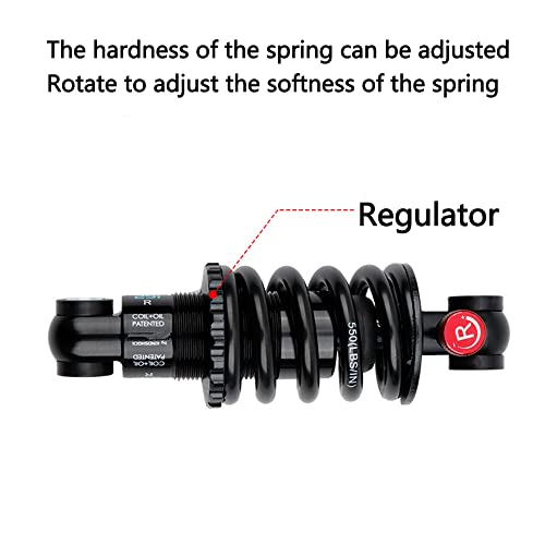 Snapklik.com : MTB Rear Suspension Shock Absorber Adjustable Damping ...