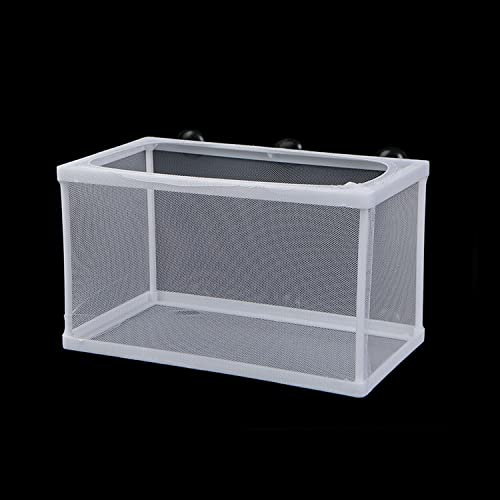 NAUZE Fish Tank Isolation Net Incubator Protection Box for Fish Fry ...