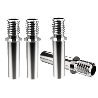 4-Pack Original Stainless Steel Ender 3 Neo Heatbreak Throat Tube ...