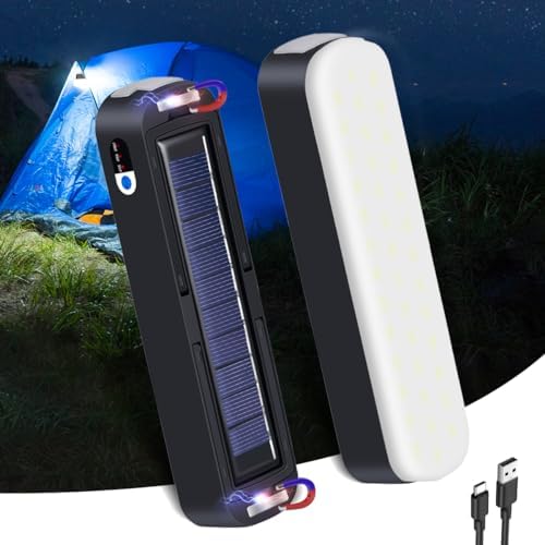 Amazon.com: Camping Lantern Solar, 1800LM LED Camping Lanterns ...