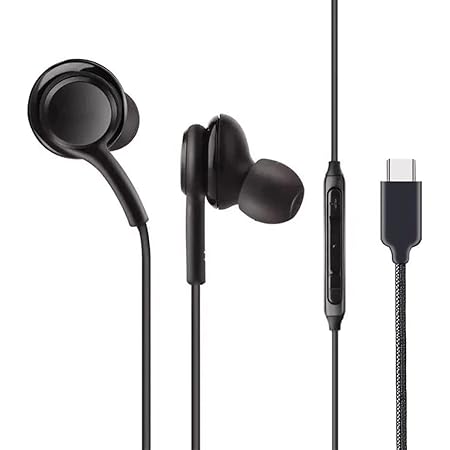 For Samsung A14 Earphones, Galaxy A34 / A54 Earbuds Wired Digital HiFi ...