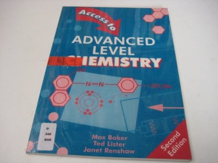 Access to Advanced Level Chemistry: 9780748723348: Amazon.com: Books