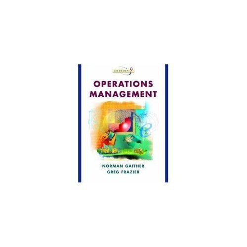 Amazon.in: Buy Operations Management : Concepts, Techniques & Applications: With 2 CD: 9th ...