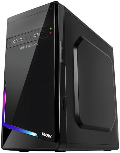 Amazon.in: Buy ZEBRONICS Phantom Mid-Tower Premium Gaming Cabinet ATX ...