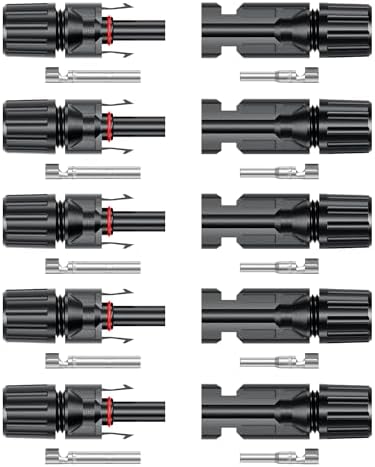 Amazon.com: Solar Bulkhead Connector Pair (M12) : Patio, Lawn & Garden