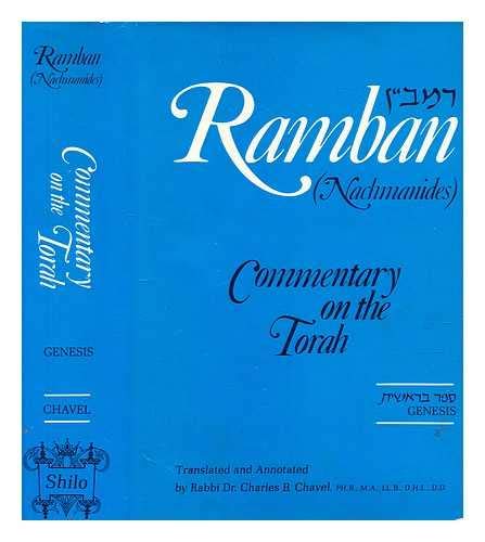 Ramban: Nachmanides Commentary on the Torah : Translated and Annotated ...