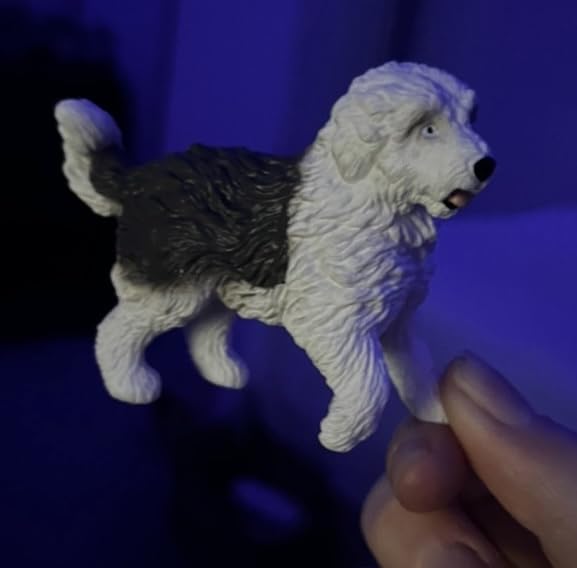 schleich 13968 FARM WORLD Old English Sheepdog Figurine for ages 3 ...