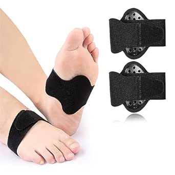 Amazon.com: Foot Arch Support, Plantar Fasciitis Relief Brace with Gel ...