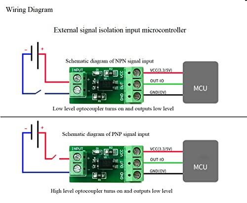 Snapklik.com : NOYITO 1-Channel PC817 Optocoupler Isolation Module ...