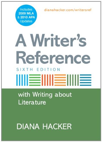 Amazon.com: A Writer's Reference: With Writing About Literature ...