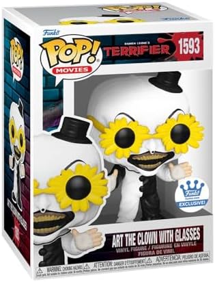 Amazon.com: Pop Funko Movies: Terrifier- Terrifier with glasess Special ...