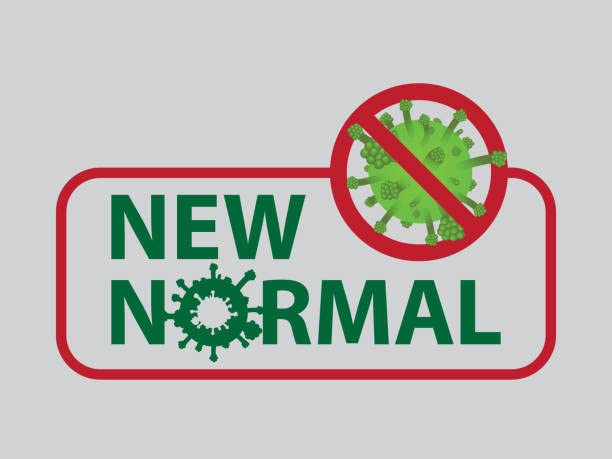 Safety Sign Sticker | New Normal Sign Sticker, Waterproof Sticker ...