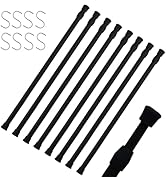 Amazon.com: 8 Packs Small Tension Rods 16 to 28 inch, Spring Loaded ...
