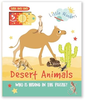Desert Animals: Who is Hiding in the Puzzle? : Aniel, Isabel: Amazon.in ...