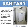 JaniWrap Out of Order Covers for Toilets & Urinals - 32 Application Kit ...