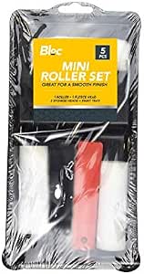 Amazon.com: The Home Fusion Company Small Paint Roller Set 5 Piece ...