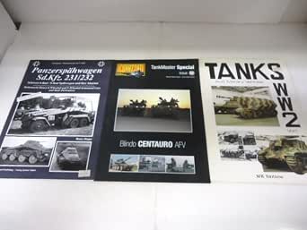 Amazon.co.jp: Tankmaster Special Issue Blindo AFV TANKS WW2 VOL.1 Other ...