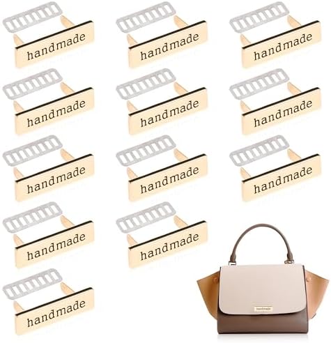 Amazon.com: TXIN 12 Pieces Handmade Metal Labels with Shim Rectangle ...