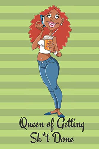 Amazon.com: Queen of Getting Sh*t Done: Daily Planner; Busy Woman; To ...