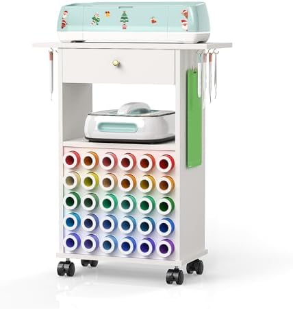 Amazon.com: Craft Organization and Storage Rolling Cart Compatible with ...