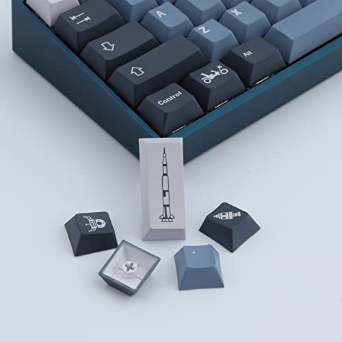 JakeTsai PBT Keycaps, Cherry Profile Keycaps 139 Keys Apollo Dye ...