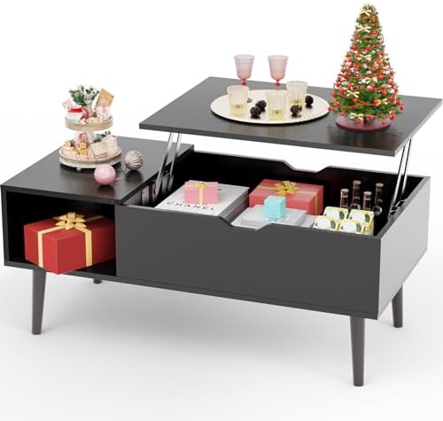 Amazon.com: Sweetcrispy Coffee Table, Lift Top Coffee Tables for Living ...