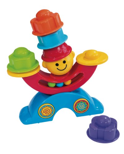 International Playthings Earlyears Wally Wobble Stacking Toy : Amazon ...