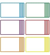 Amazon.com : Microless Dry Erase Magnetic Labels 60 Pcs Colorful Magnets - 3.2x1.2inches, Best ...