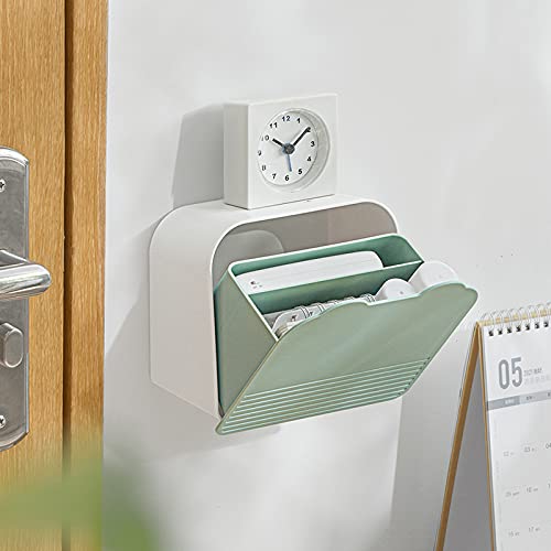 Wall Mounted Rectangular Multipurpose Flap Storage Box - Multicolor ...