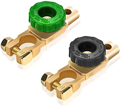 Amazon.com: 2PCS Quick Battery Disconnect Switch,125/300A Battery ...