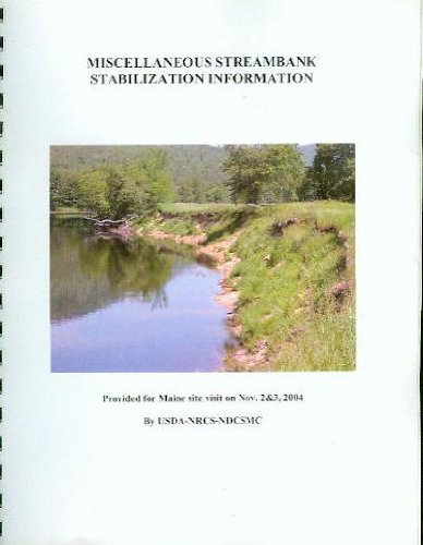 Streambank Stabilization Information: USDA: Amazon.com: Books