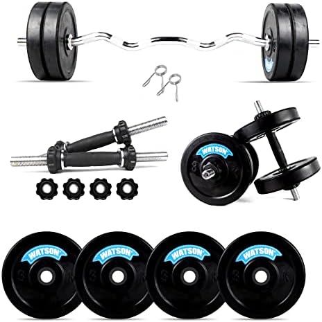 Buy Watson Home Gym Set, Gym Equipment with 12kg (3kgx4) Weight Set ...