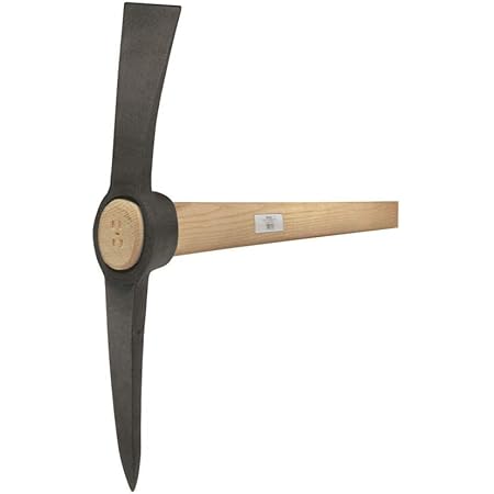 KOTARBAU® Keilhaue 1,5 kg mit Holzstiel Spitzhacke Pickel Hacke ...