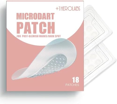 Amazon.com: +1HEROLABS Microdart Acne Patch for Post Acne Stage ...