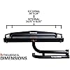 Amazon.com: HitchFire Ledge XL Hitch Mounted Dual Swing Cargo Platform ...
