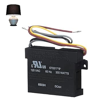 Westek Replacement Touch Lamp Control Module, 2 Pack – 3 Level Touch ...