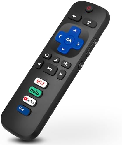 Amazon.com: New Replace Remote Control fit for TCL Roku TV/JVC Roku ...