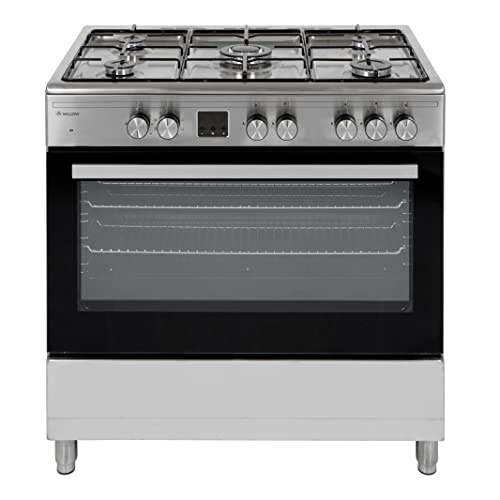 What is a slide-in cooking range?