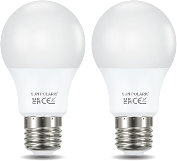 SUN POLARIS E27 Led Bulb Cool White - 4000k 60w Equivalent 8.5 Watt ...