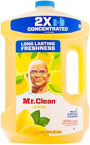 Amazon.com: Mr. Clean All Purpose Cleaner, Floor Cleaner for Mopping ...