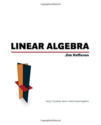 Linear Algebra: Hefferon, Jim: 9780989897563: Amazon.com: Books