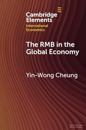 Buy The RMB in the Global Economy (Cambridge Elements in International ...