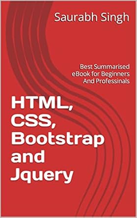 Amazon.com: HTML, CSS, Bootstrap and Jquery: Best Summarised eBook for ...