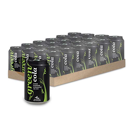 Green Cola - Zero Calorie Sparkling Soft Drinks - Sweetened with Stevia ...