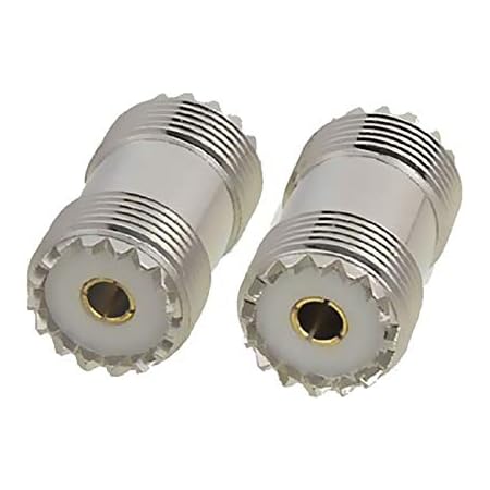 Amazon.com: DHT Electronics 2pcs coaxial Coax Adapter BNC Female to UHF Male PL-259 PL259 ...