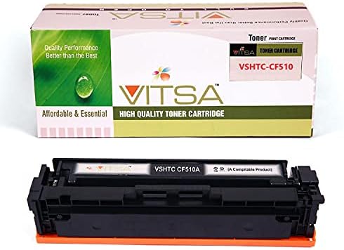 VITSA 204A / CF510A Toner Cartridge Compatible with HP Color Laserjet ...
