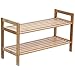 Amazon.com: Oceanstar 2-Tier Bamboo Shoe Rack, Brown, SR1309 : Home ...